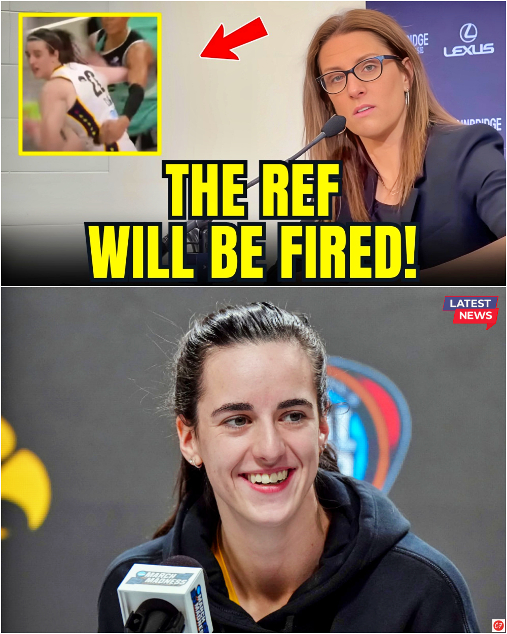 BREAKING NEWS: INSTANT REGRET Hits WNBA Ref After Stephanie White ...